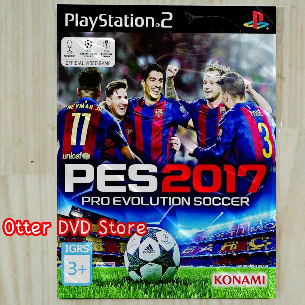 Jual Kaset Game PS2 PS 2 PES 2017 World Edition V3 | Shopee Indonesia
