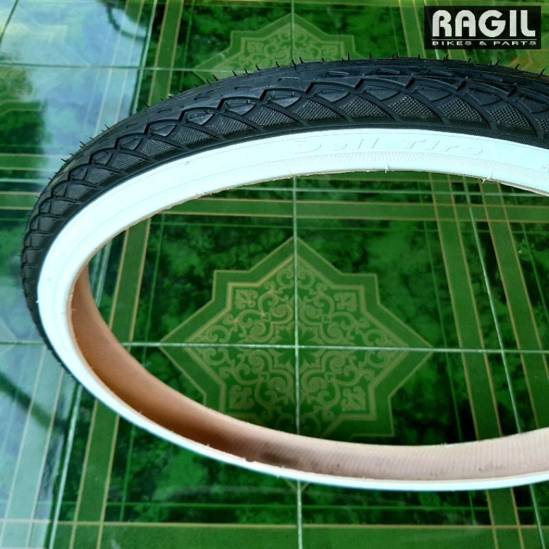 Jual BAN LUAR SEPEDA 24 x 1.75 24x1.75 DELI TIRE SWALLOW HITAM LIS PUTIH | Shopee Indonesia