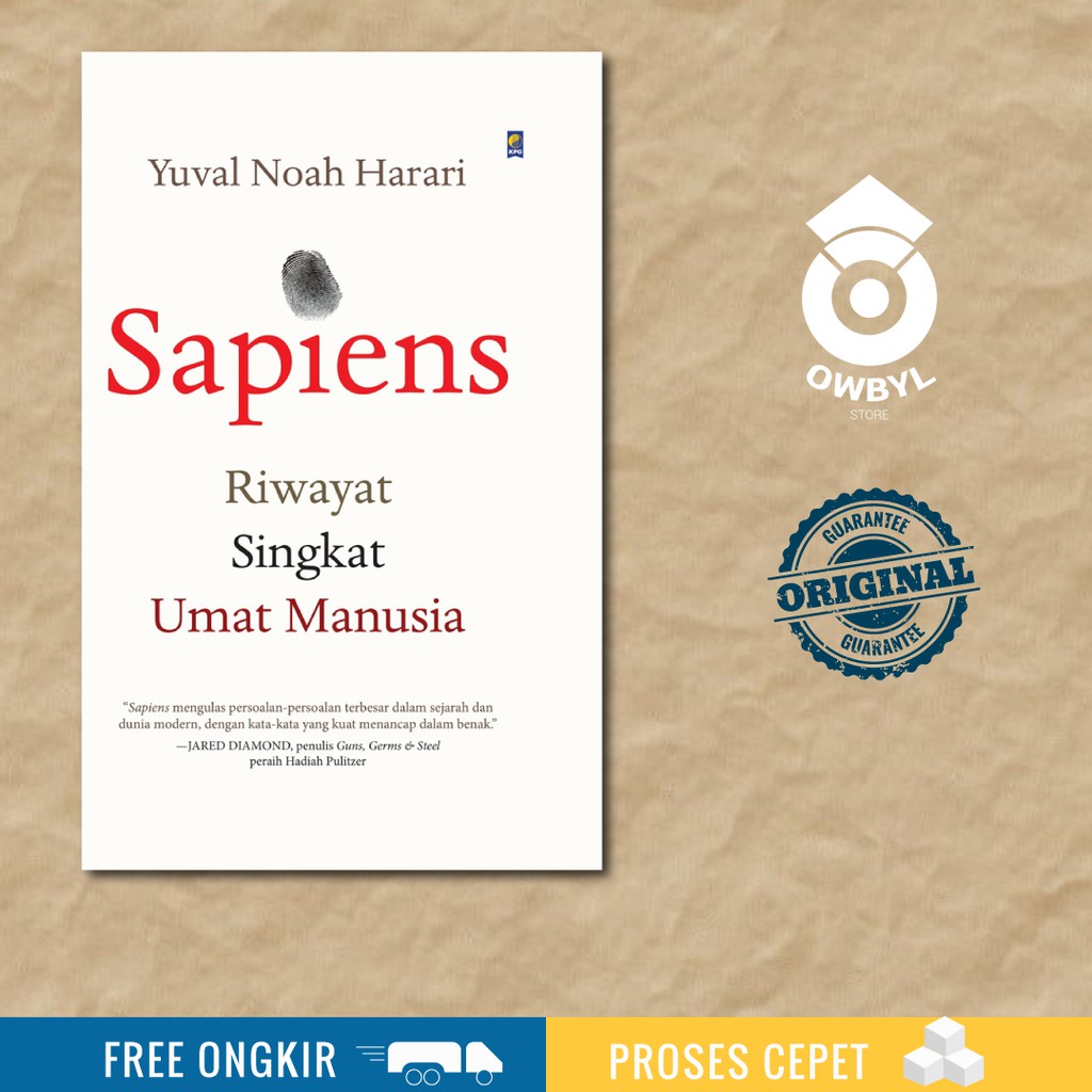 Jual Buku Buku Sapiens (Hard Cover) | Shopee Indonesia