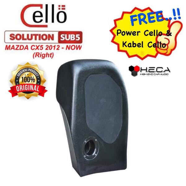 Jual Subwoofer 5' CELLO Solution Sub5 For MAZDA CX5 (Right) | Shopee ...