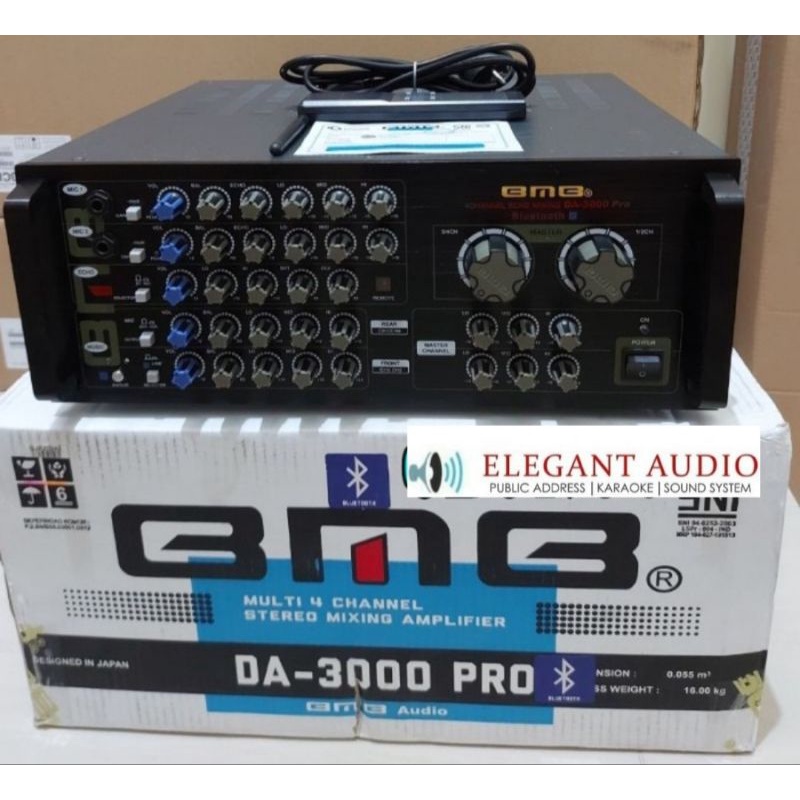 Jual Amplifier Karaoke BMB DA-3000PRO BT | BMB DA3000PRO BT | BMB DA ...