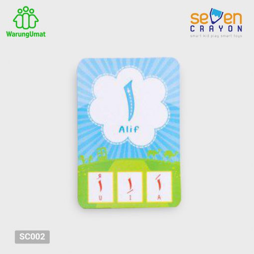 Jual SEVEN CRAYON - FLASH CARD HURUF HIJAIYAH | Shopee Indonesia