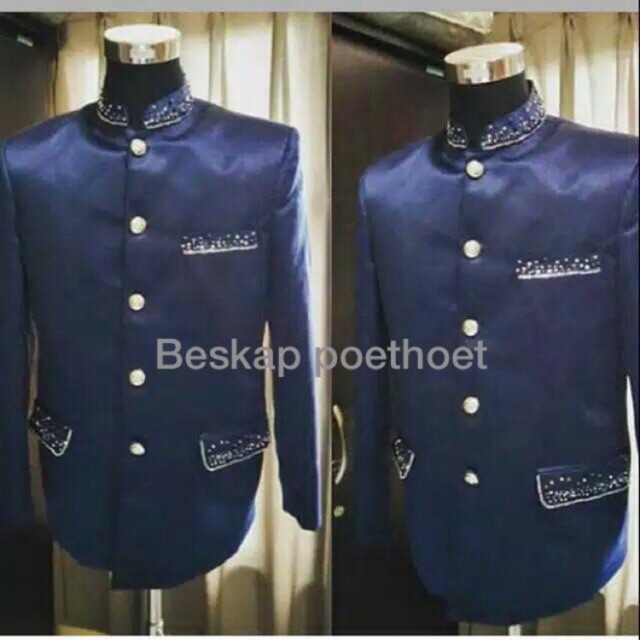 Jual BASOFI BAPAK BESAN PENGANTIN BASOFI AMONG TAMU NAVY JAS ORANG TUA ...