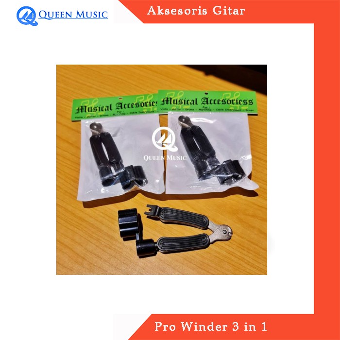Jual Pro winder peg winder gitar string cutter bridge 3 in 1 tool ...