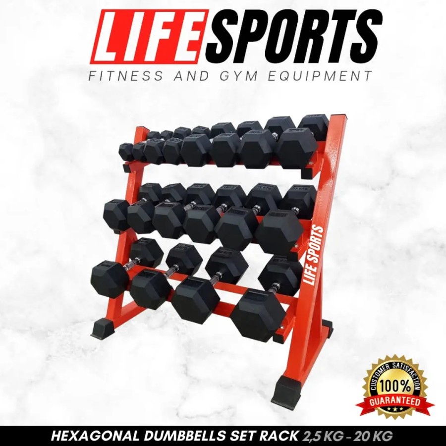 Jual LIFESPORTS - New Alat Olahraga Fitness Sport Gym Barbel Dumbbell ...