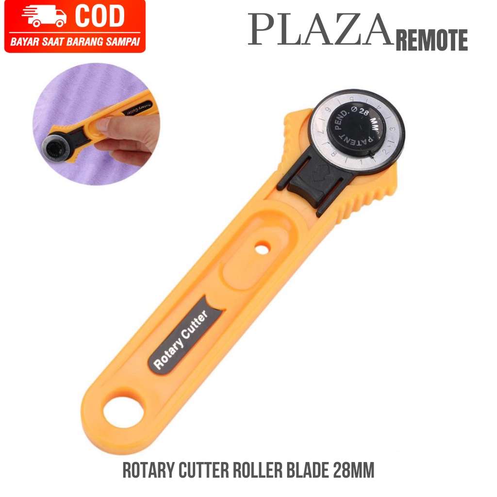 Jual ALAT POTONG PUTAR CUTTER KAIN KERTAS 360 DERAJAT Rotary Cutter ...