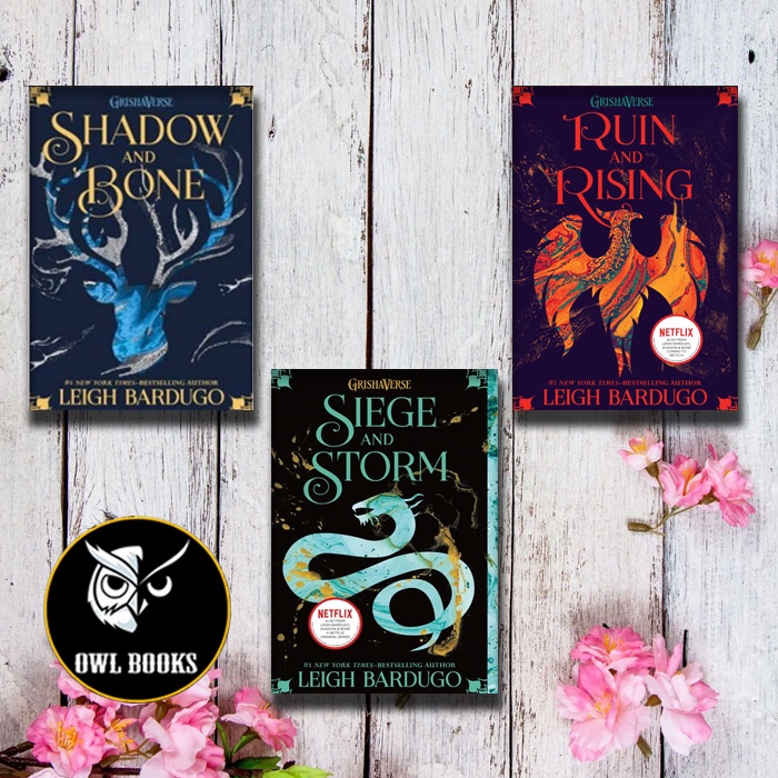 Jual The Grisha Series Trilogy LEIGH BARDUGO ( Shadow and Bone, Ruin and Rising, Siege and Storm ...