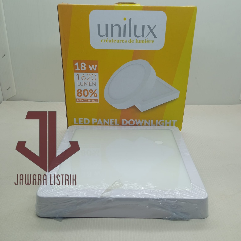 Jual LAMPU DOWNLIGHT LED PANEL OB OUTBOW KOTAK 18W 18 W WATT UNILUX ...