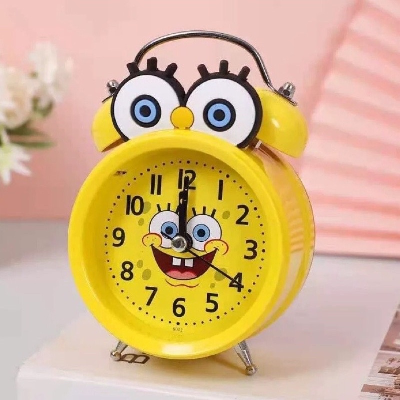 Jual Jam Weker Lucu - Jam Beker Karakter SpongeBob - Jam Weker Murah ...
