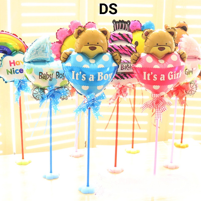 Jual DS Dudukan tatakan stand stick balon balloon holder meja dekorasi ...