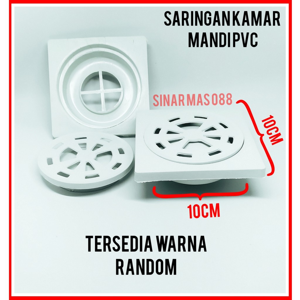 Jual SARINGAN GOT PVC-SARINGAN KAMAR MANDI PVC-FLOOR DRAIN PVC-SARINGAN ...