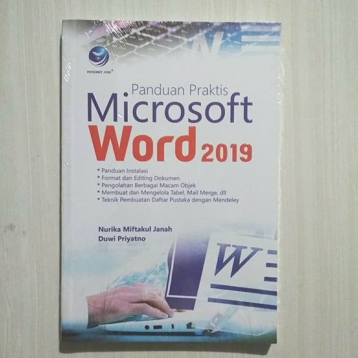 Jual OV30P - Buku Microsoft Office Panduan Praktis Microsoft Word 2019 Nurika Miftakul Janah dan ...