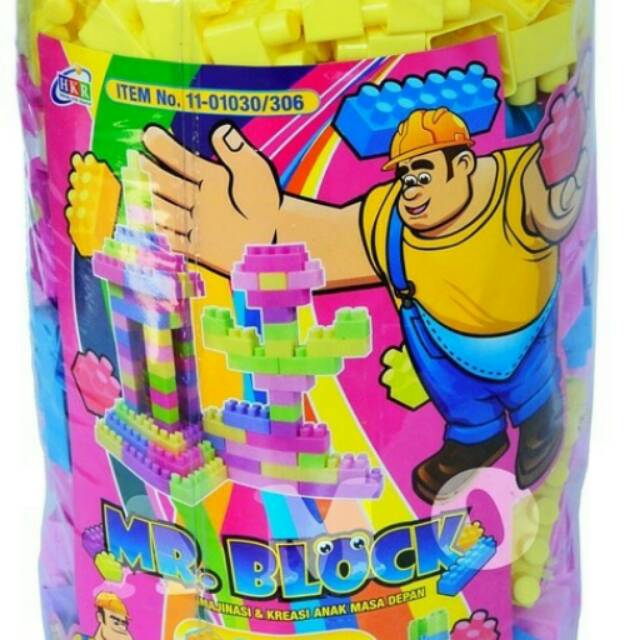 Jual Bricks Mr.Block 306 pcs | Shopee Indonesia