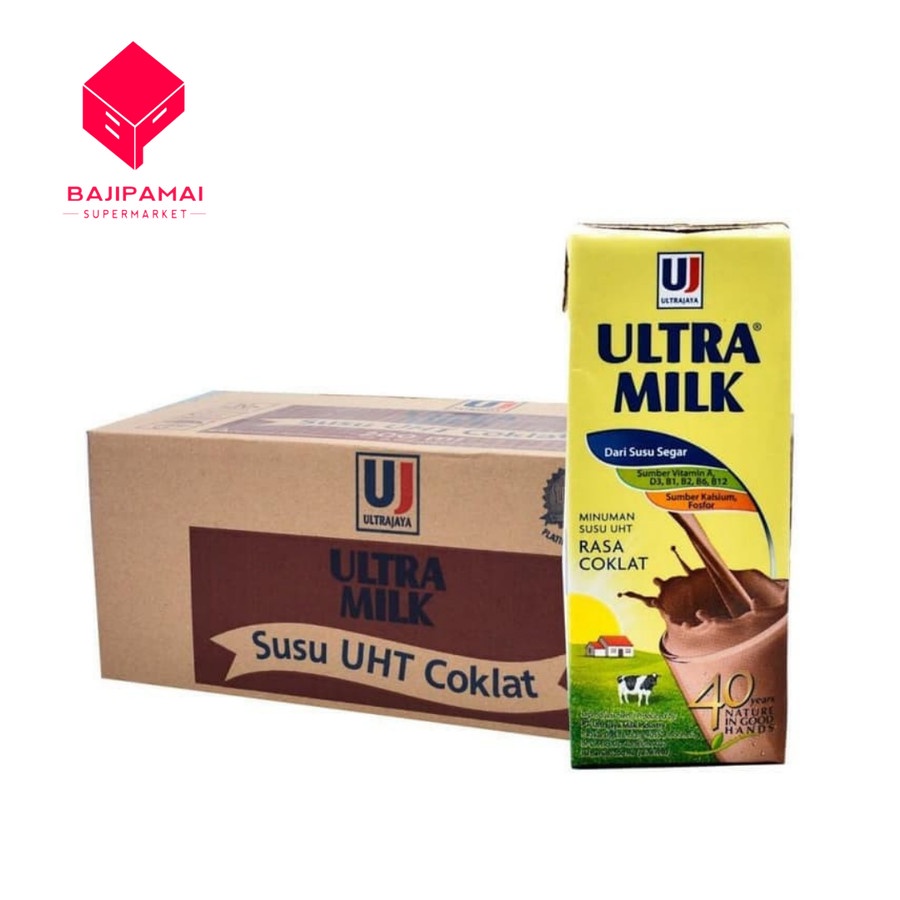 Jual Susu Ultra Milk 200 ml 1 Dus Isi 24 Pcs | Shopee Indonesia