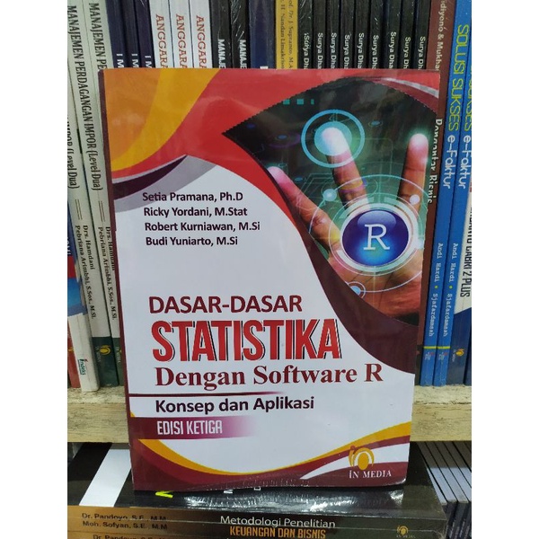 Jual Dasar-dasar statistika dengan software R edisi 3 original | Shopee Indonesia