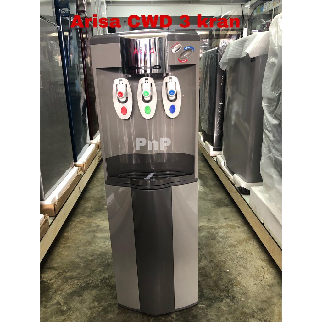 Jual DISPENSER ARISA 3 KRAN CWD | Shopee Indonesia