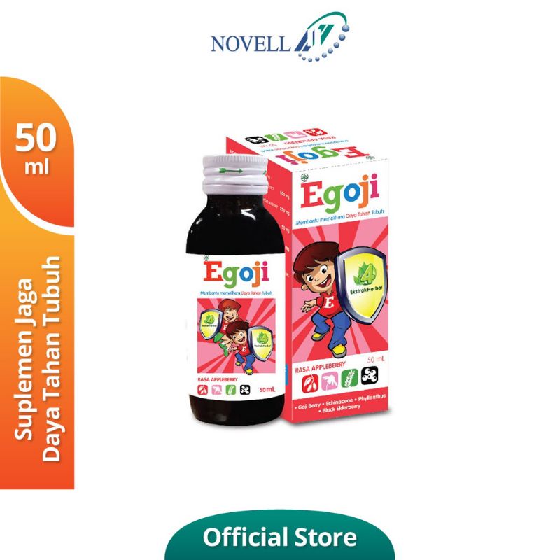 Jual Egoji Syrup Appleberry/Orange 50ml | Shopee Indonesia