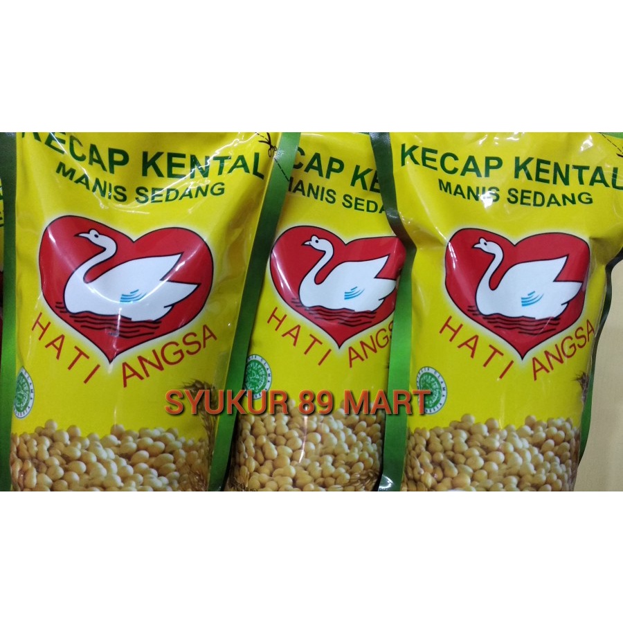 Jual Kecap Manis cap Hati Angsa Refil 600 ml | Shopee Indonesia