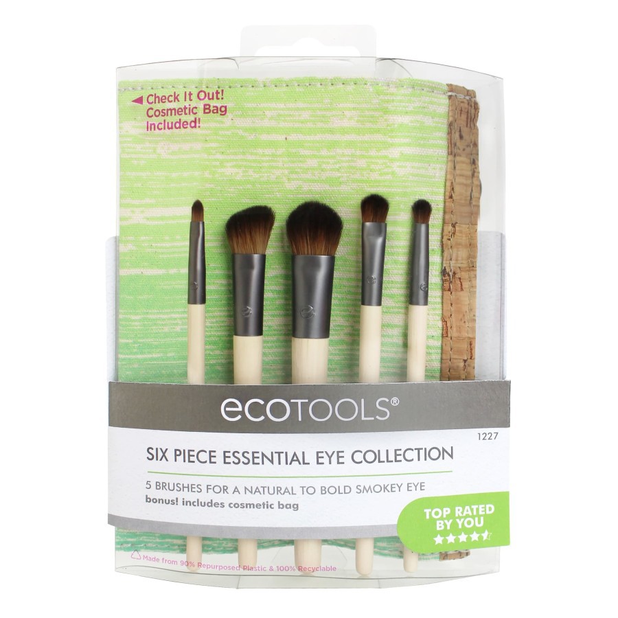 Jual Eco Tools 1227 6pc eye brush set | Shopee Indonesia