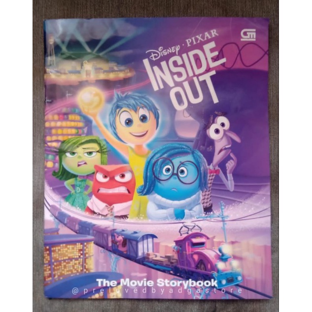 Jual Disney The Movie Storybook Inside Out | Shopee Indonesia