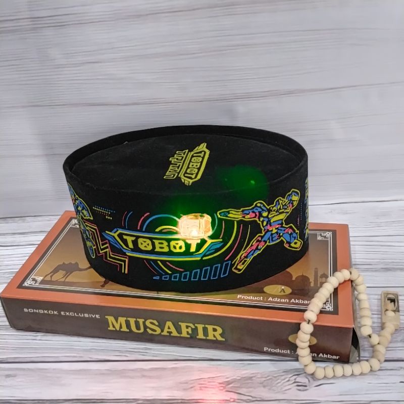 Jual PECI LED ANAK KARAKTER–(TERBARU) PECI ANAK DOBEL LED/songkok led ...