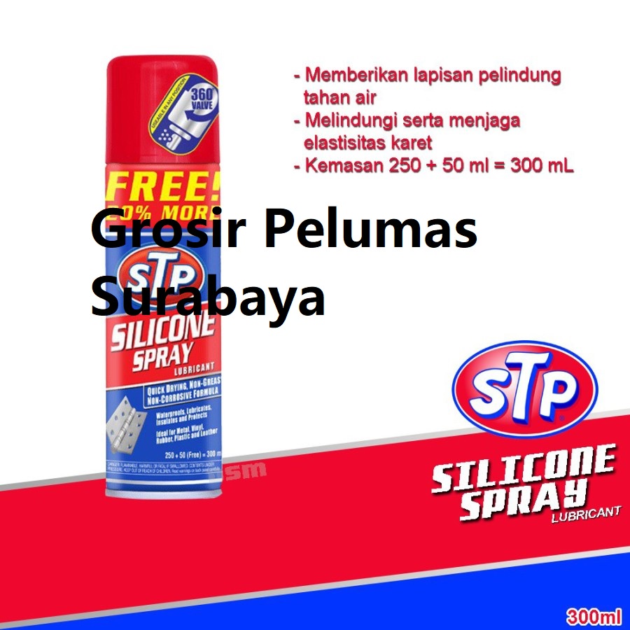 Jual STP Silicone Spray Lubricant Pelumas Anti Karat karet Power Window ...