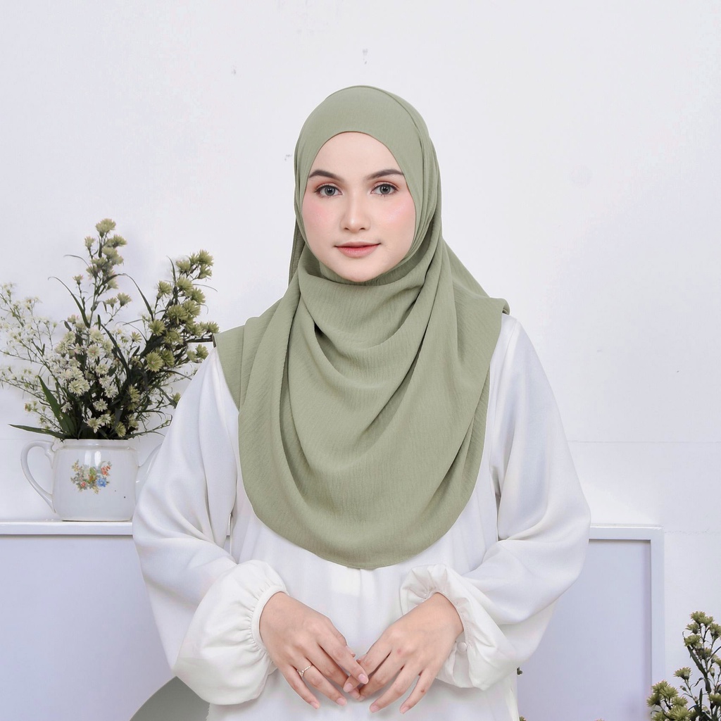 Jual Shabira Hijab - Pashmina Crinkle Airflow Ukuran 180x75 | Shopee ...