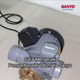 Jual SANYO Mesin Pompa Pendorong Air Otomatis - Booster Pump - PB-H135D ...