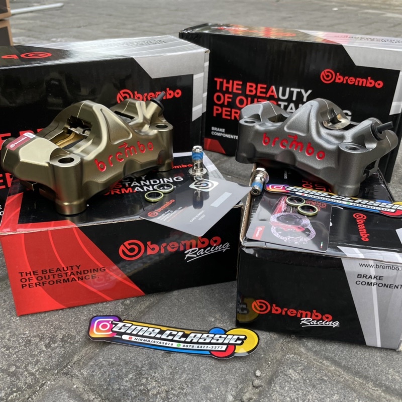 Jual kaliper Brembo GP4 titanium caliper Brembo Gp4 titanium caliper ...