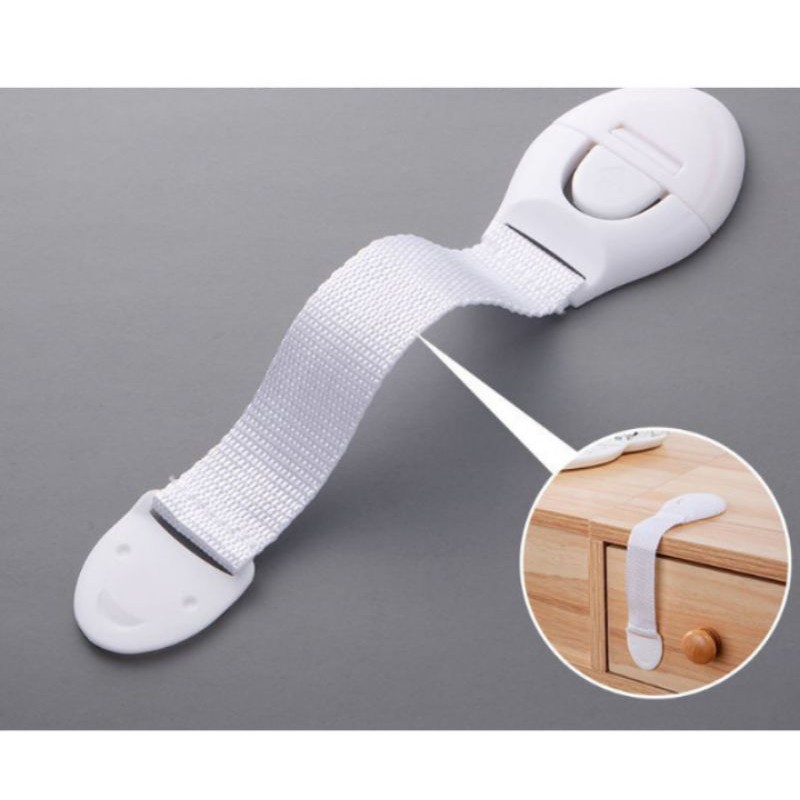 Jual safety belt lock drawer pengaman laci meja lemari | Shopee Indonesia
