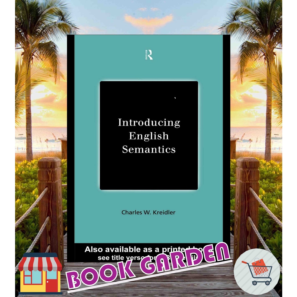 Jual INTRODUCING ENGLISH SEMANTICS BY CHARLES W.KREIDLER | Shopee Indonesia
