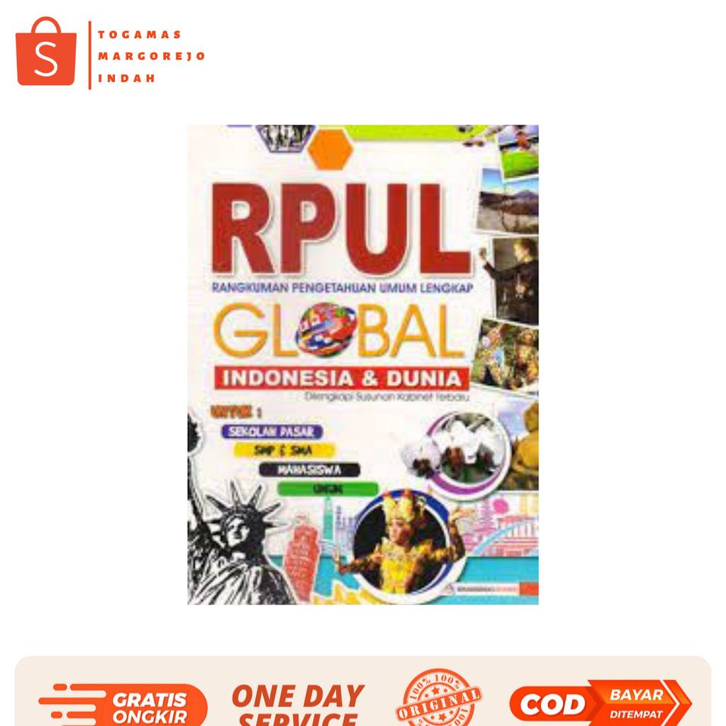 Jual RPUL GLOBAL INDONESIA DAN DUNIA (DILENGKAPI SUSUNAN KABINET ...