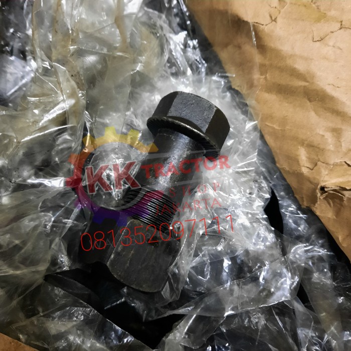 Jual baut track shoe pc200 komatsu bolt mur badan 20x55 kseluruhan ...