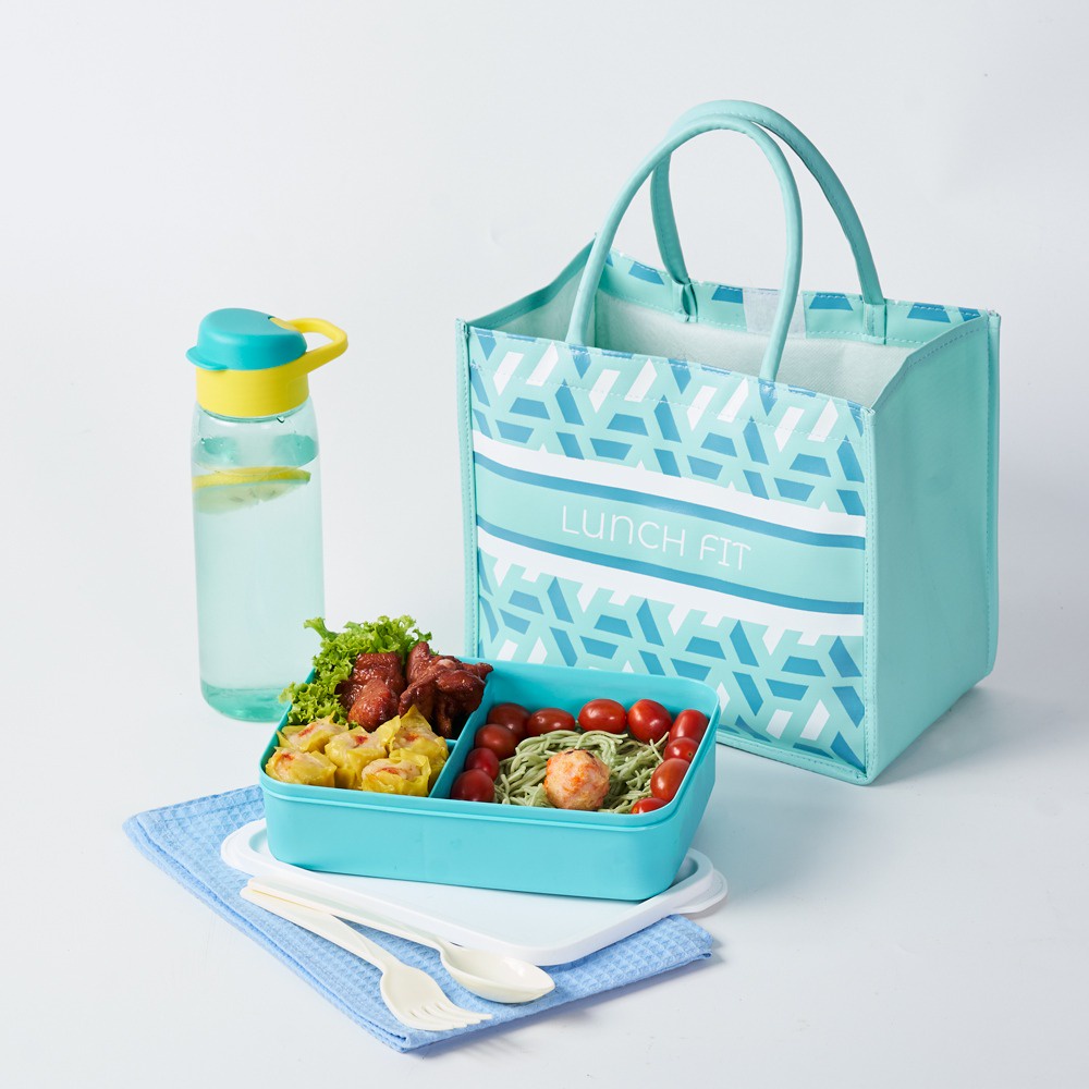 Jual Tas Bekal Makan / Kotak Makan Set / Lunch Box Set Premium | Shopee Indonesia