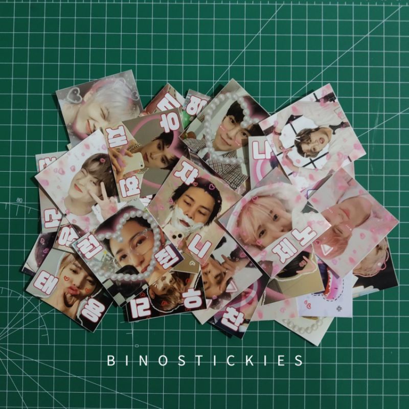 Jual [CLEARANCE] 50 pcs Sticker mails ala sellkor freebies / sticker nct dream enhypen treasure ...