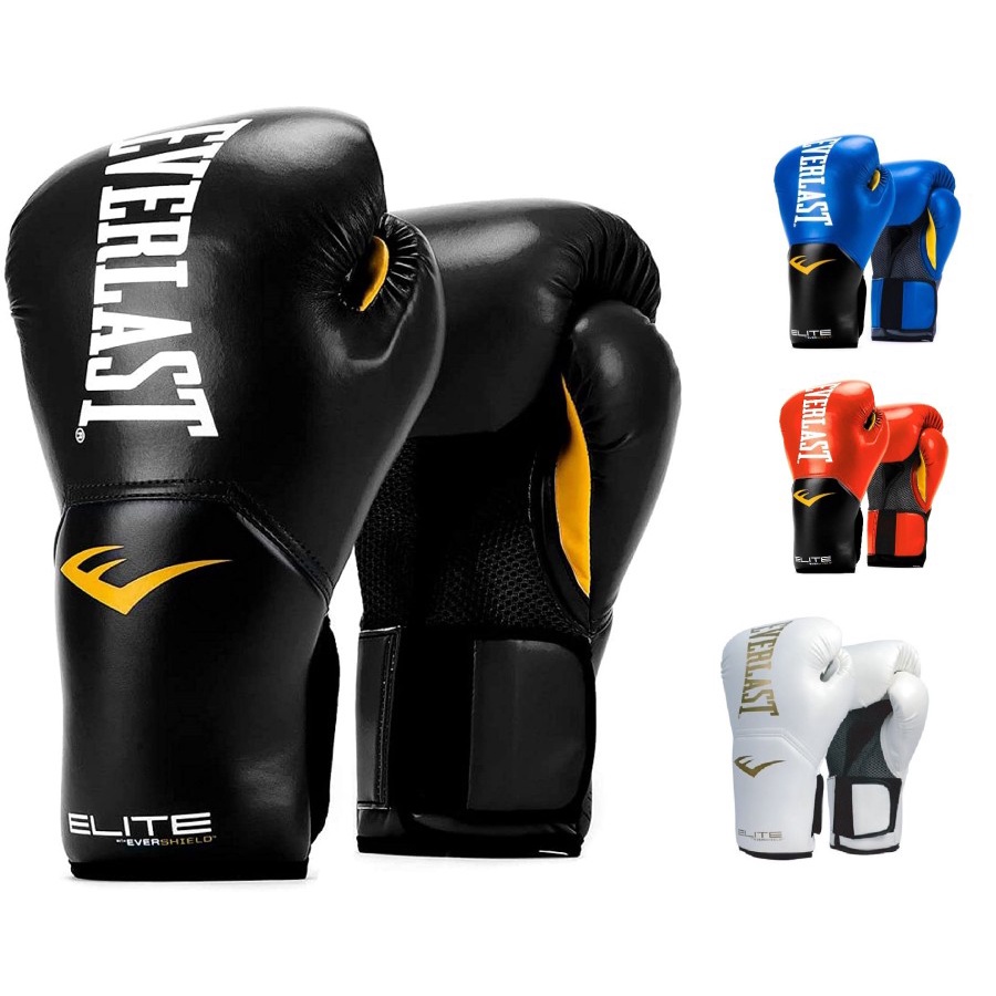 Jual Sarung Tinju Boxing Everlast ELITE Pro Style Training Boxing ...