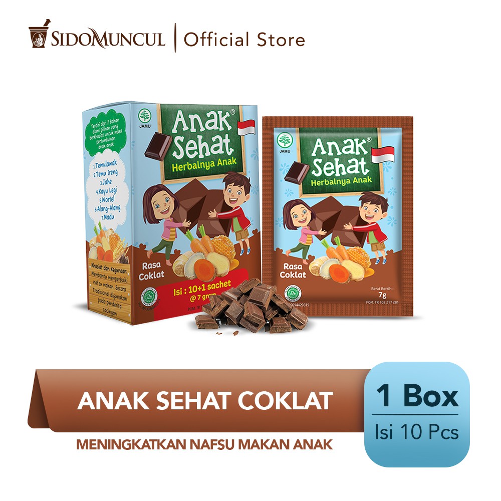 Jual Anak Sehat Cokelat 11's - Meningkatkan Nafsu Makan | Shopee Indonesia