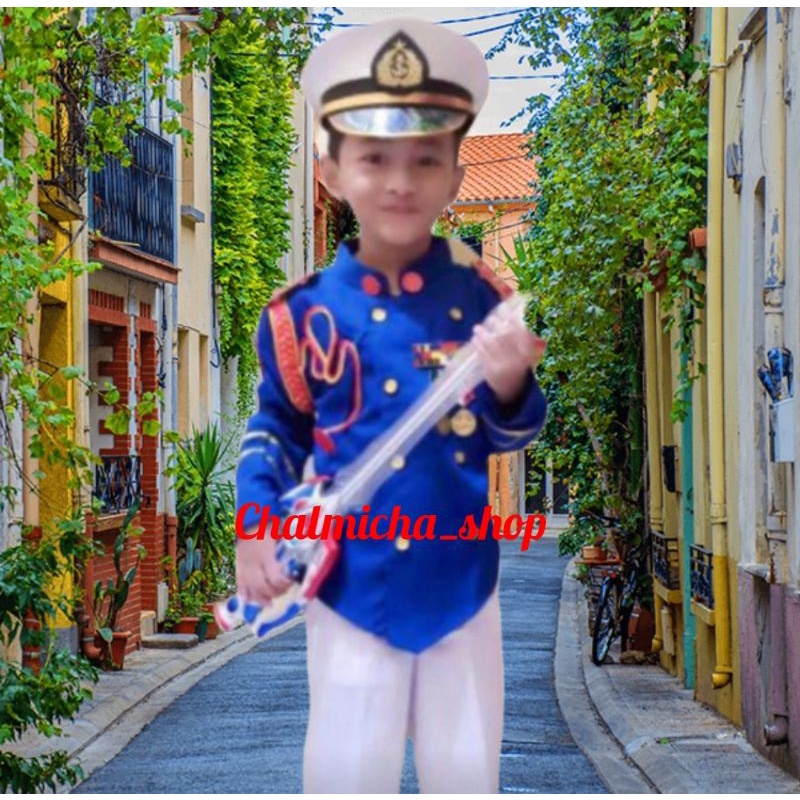 Jual Baju Seragam Kostum Karnaval Anak Profesi Akademi Angkatan Laut AL Taruna | Shopee Indonesia