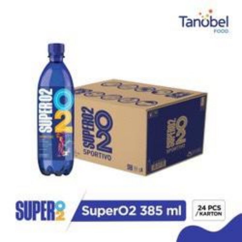 Jual Super O2 Air Oksigen 385ml x 24 Botol | Shopee Indonesia