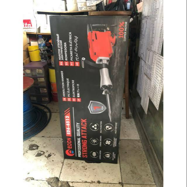 Jual Mesin bobok Tanah / Demolotion Jack Hammer besar Edon | Shopee ...