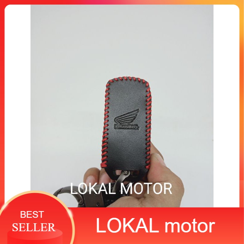 Jual Gantungan kunci dan cover kulit remote keyless Honda PCX ADV FORZA ...