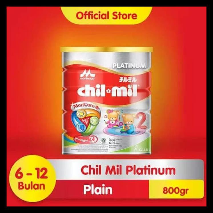 Jual ORIGINAL CHILMIL 800g Morinaga Platinum 2 Chilmil 800 gr chil-mil ...
