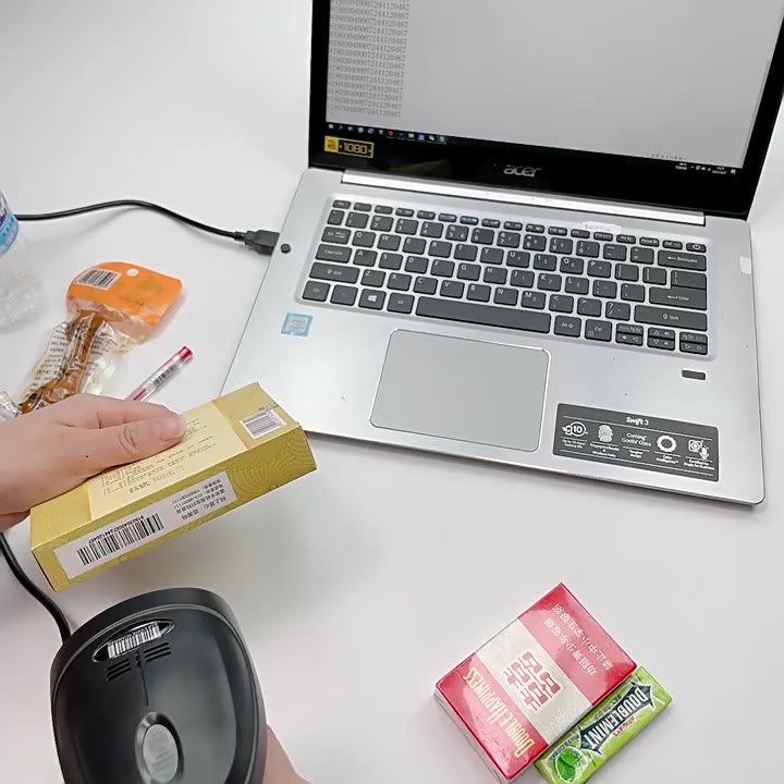 Jual WIRELESS Epic Finds 2D Barcode Scanner Laser 2.4G USB Wireless ...