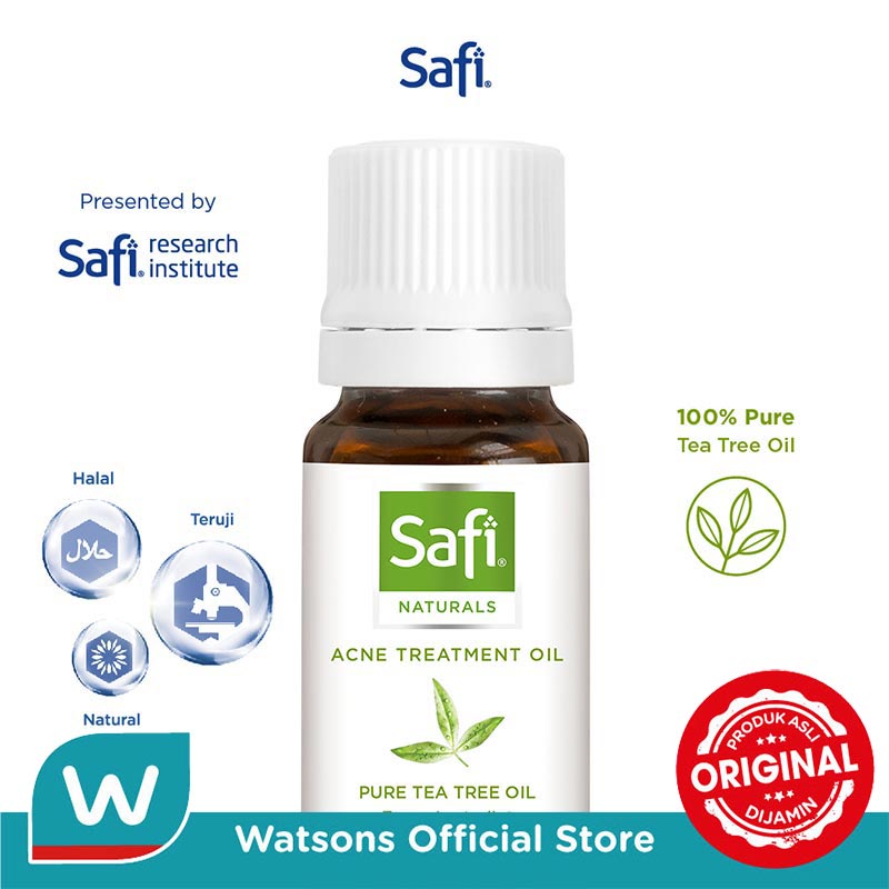 Jual Safi Naturals Pure Oil Tea Tree Oil 10Ml | Shopee Indonesia