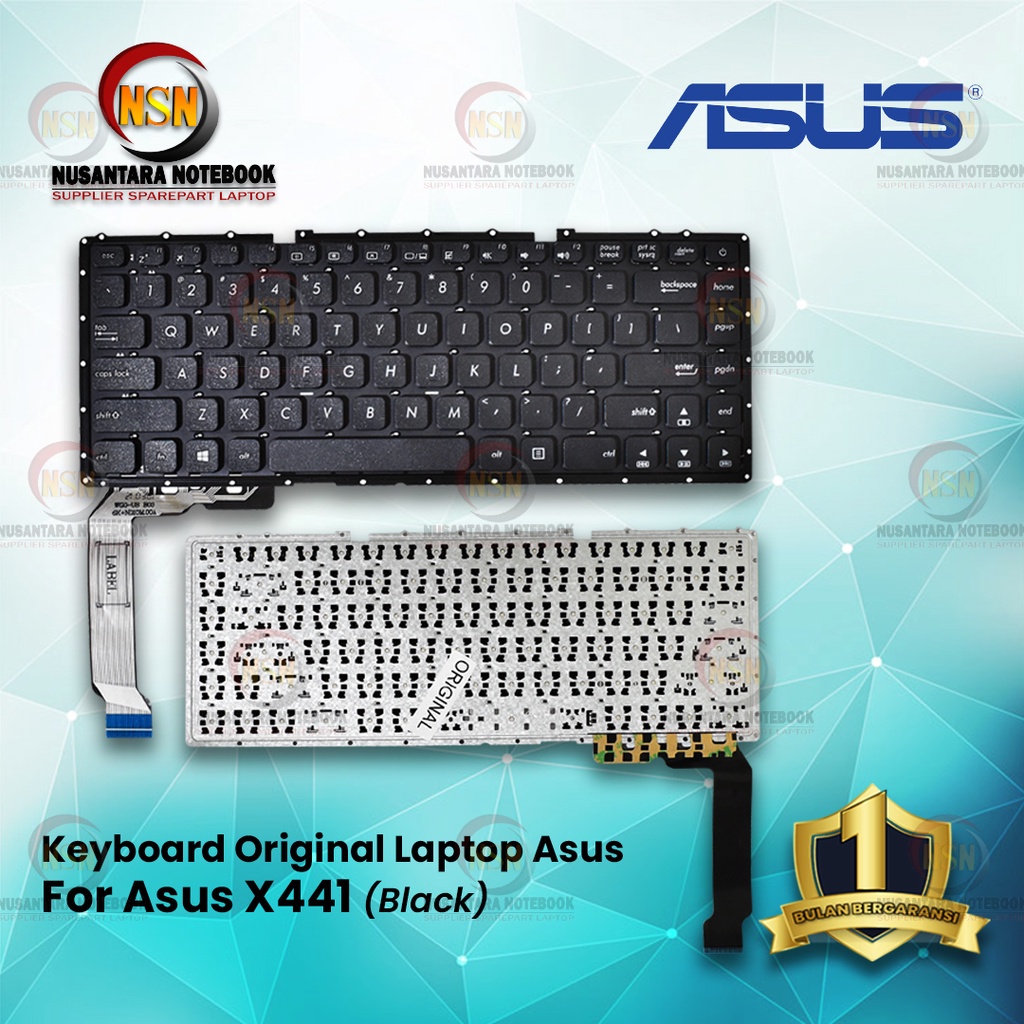 Jual Keyboard Original Laptop Asus For Series X441S X441U A441 X44S ...