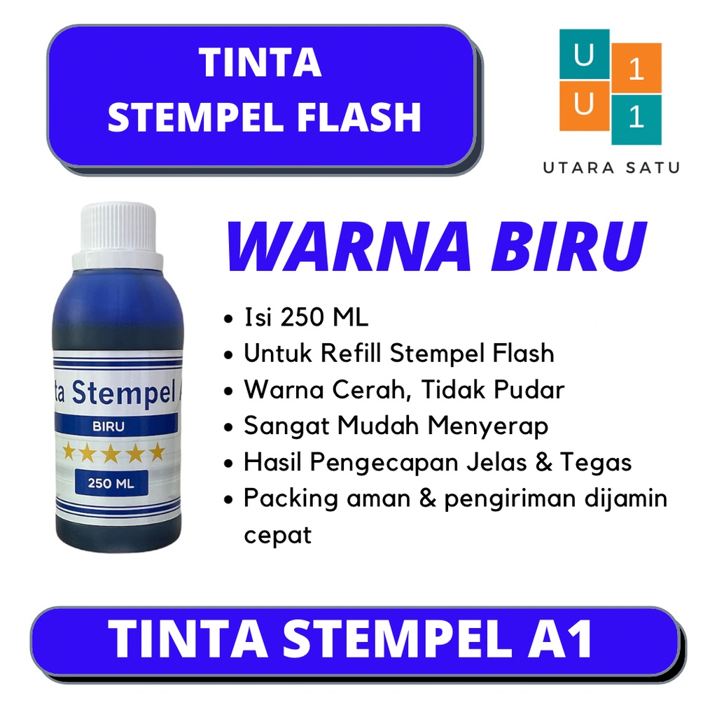 Jual Tinta Stempel Flash 250 ML - All Varian | Shopee Indonesia