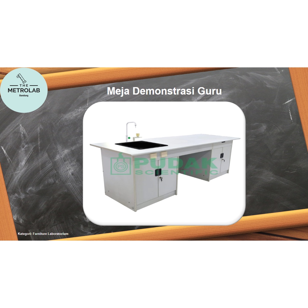 Jual Meja Demonstrasi Guru | Praktikum Laboratorium | Shopee Indonesia