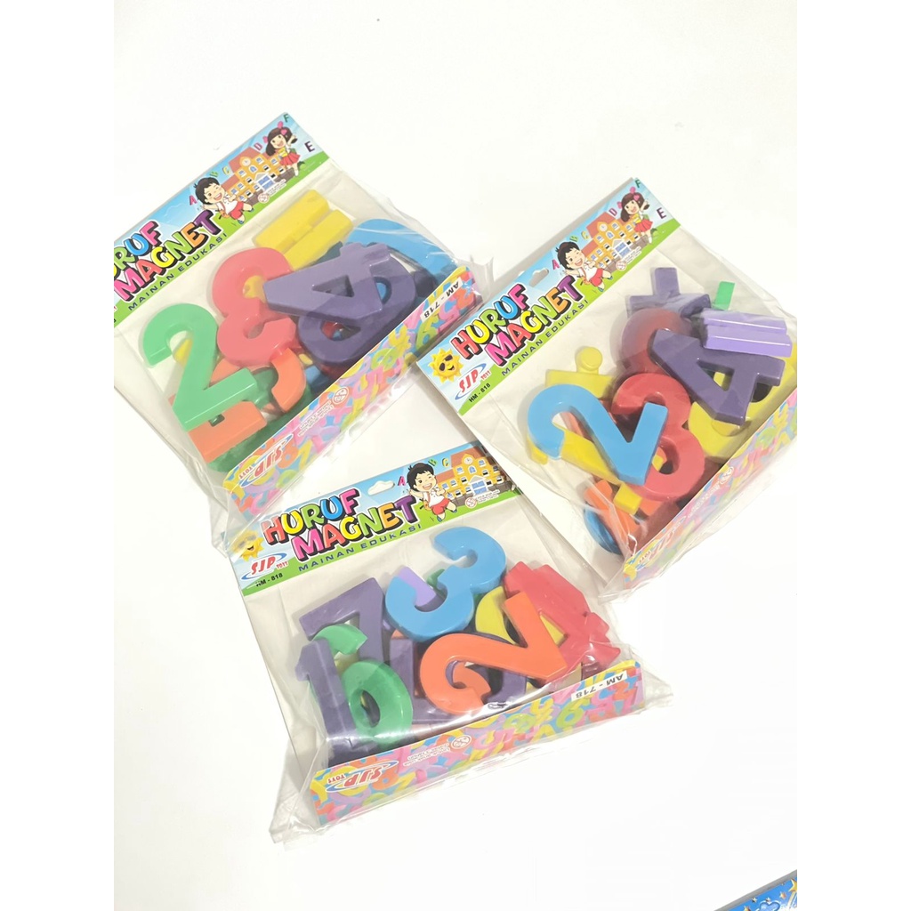 Jual {RM} MAINAN ANAK ANAK ANGKA MAGNET TEMPELAN KULKAS AM-718 | Shopee ...