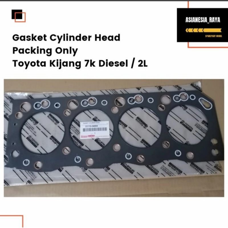 Jual Gasket Cylinder Head / Packing Only Toyota Kijang 7K Diesel / 2L ...