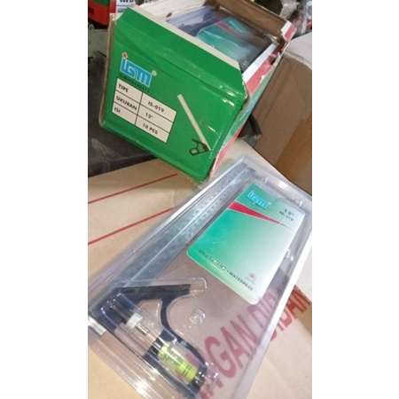 Jual Penggaris Siku L Waterpass Kombinasi Square Ruler Sudut Presisi ...